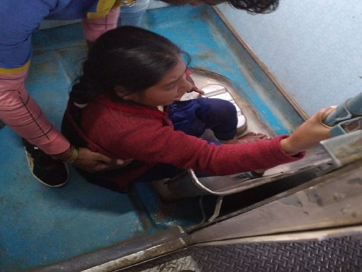 Divyang woman's leg stuck in toilet seat for two and a half hours in ...