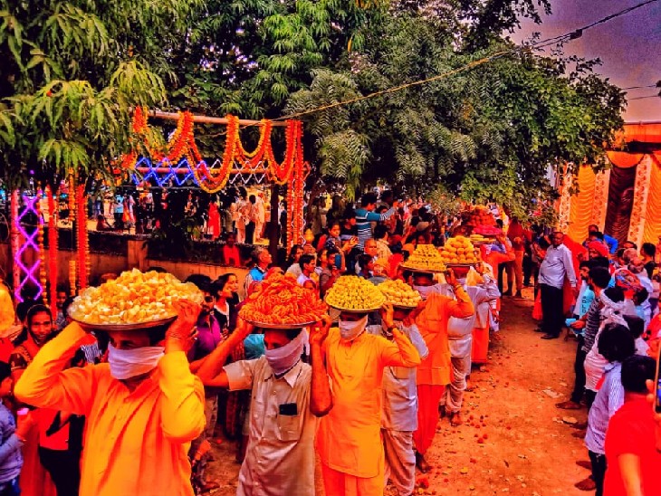 Dev Deepawali celebrated in Hanumanji temple of Dang, thousands of ...