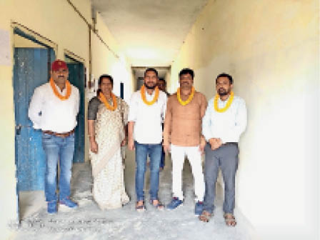 Anil became the president of PG Center Teachers Service Association ...