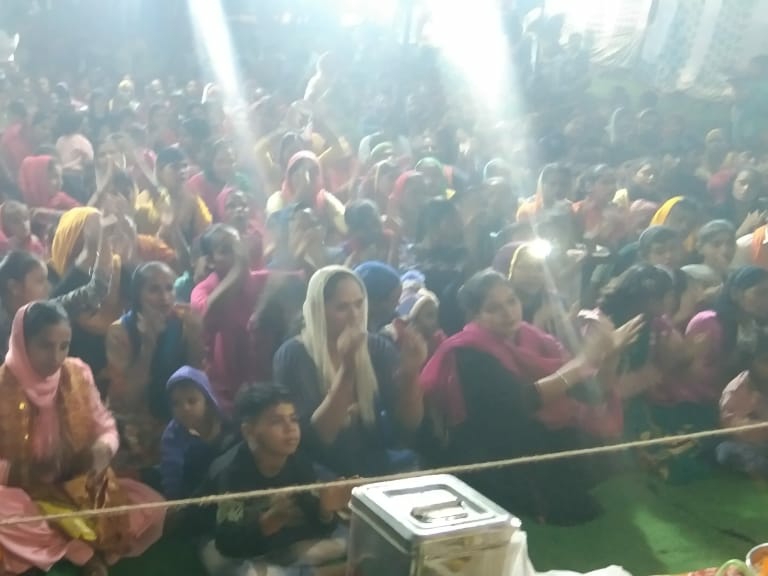 Shrimad Bhagwat Katha organized in Sheeshnagar of Deoband Vyas narrated ...
