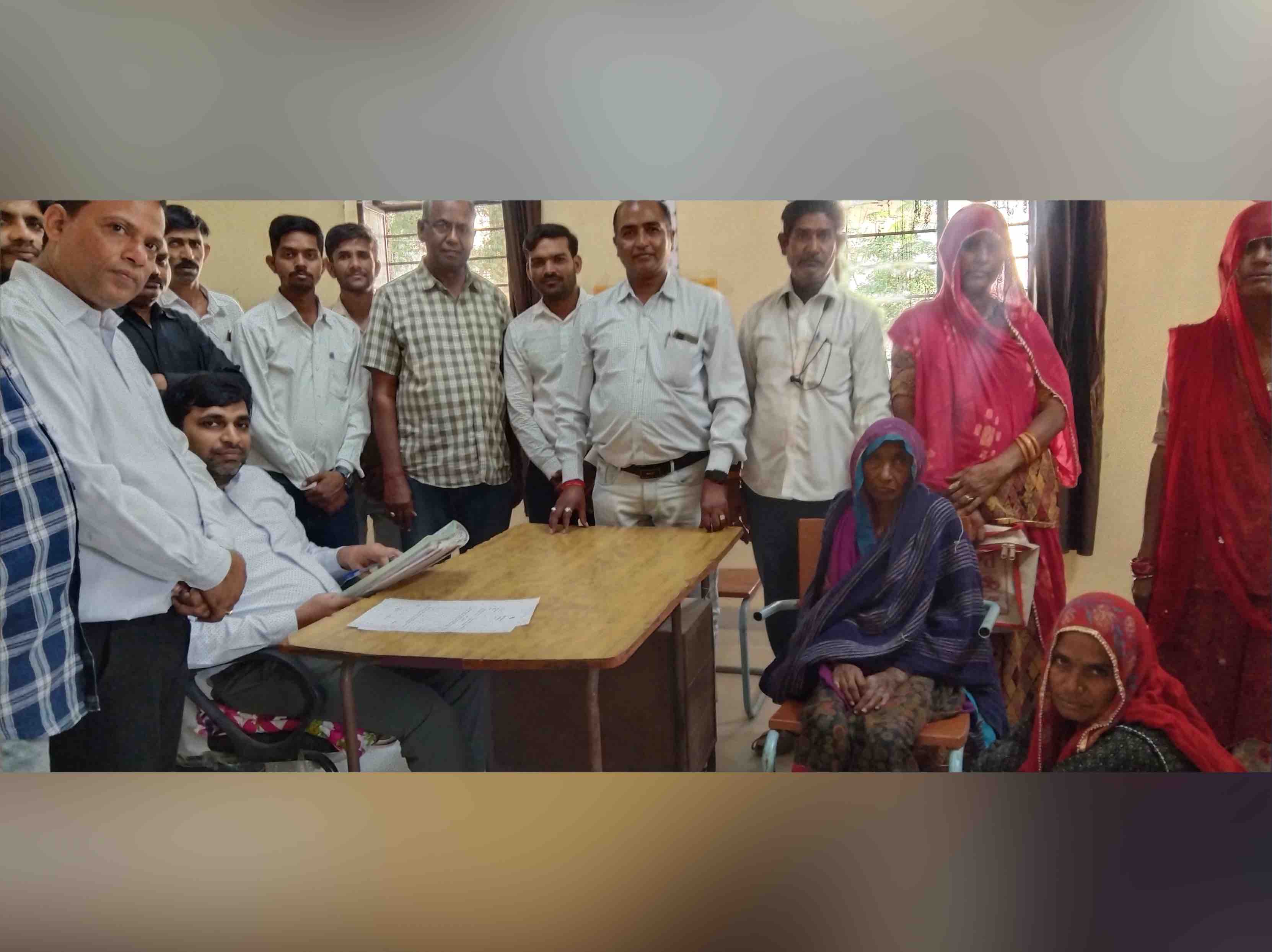 After 8 and a half years, there was a resignation in the Lok Adalat ...