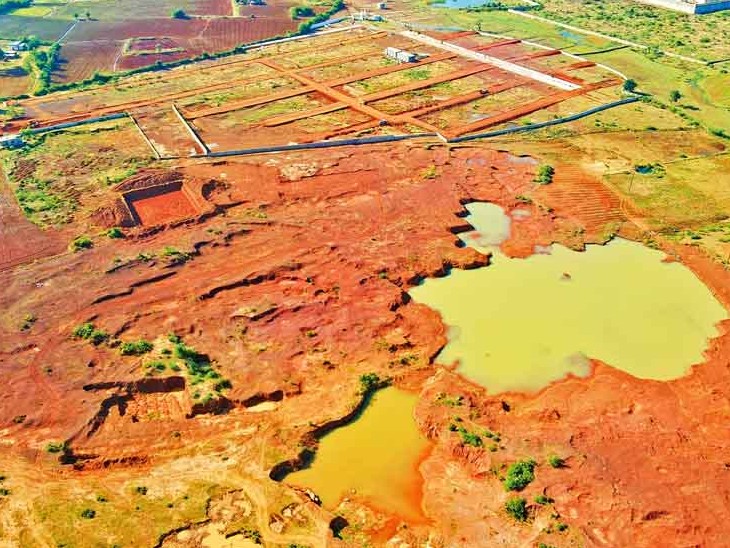 The roads of Muram were made by cutting the colony in private land, the ...