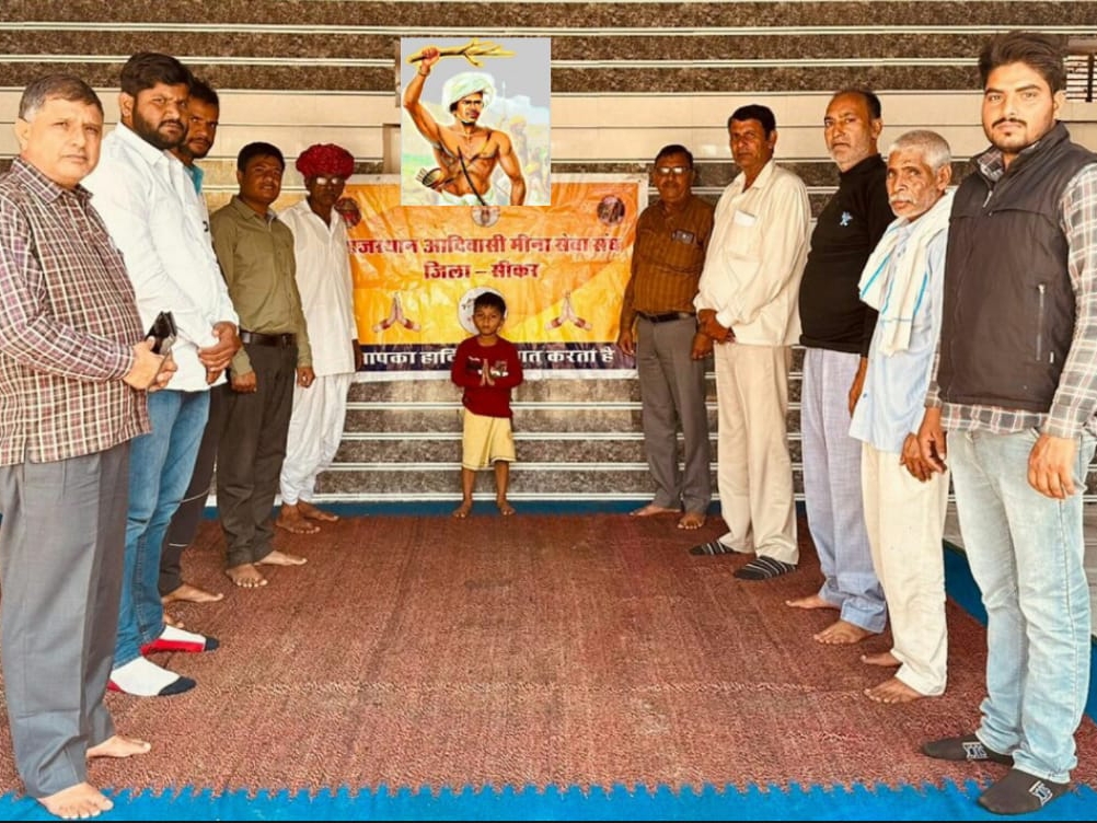 People of tribal Meena community paid tribute on Tribal Pride Day ...