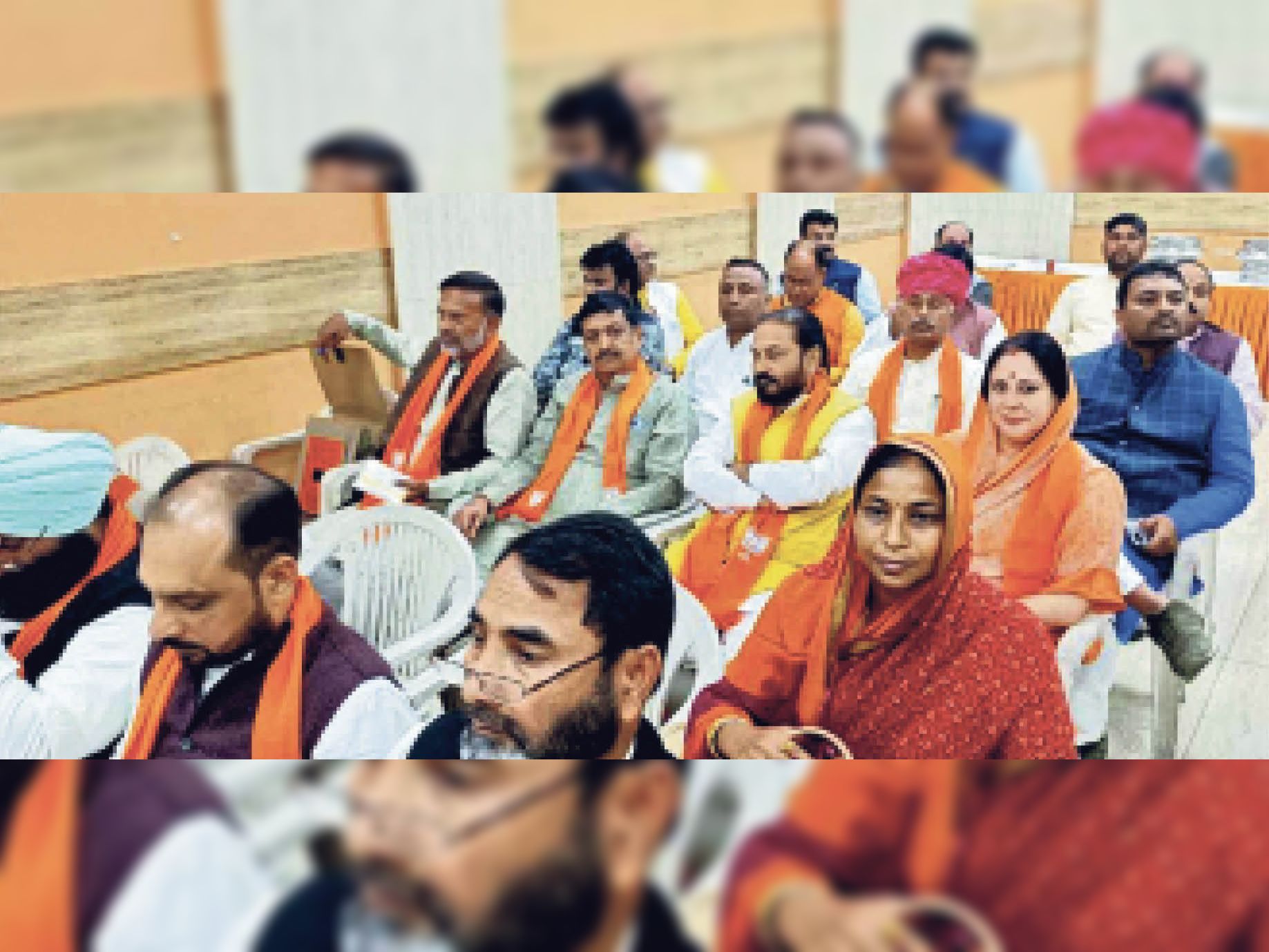The duty of BJP MLAs of Keta was imposed in the election of Municipal ...