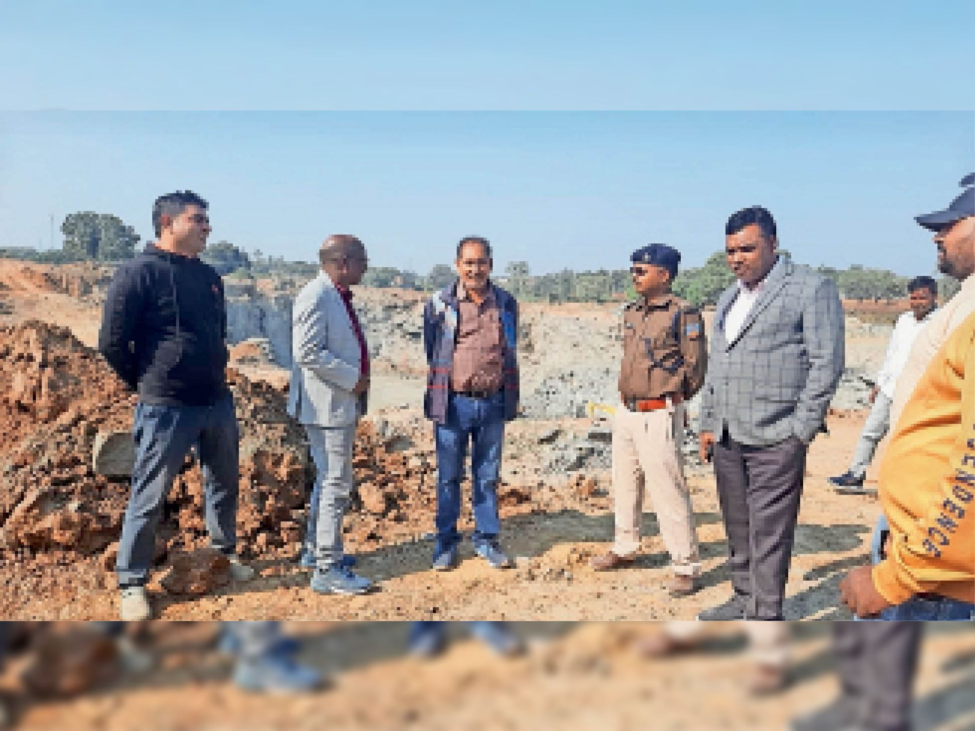 Measurement of stone mines started in the arteries of Chatra, the mine ...
