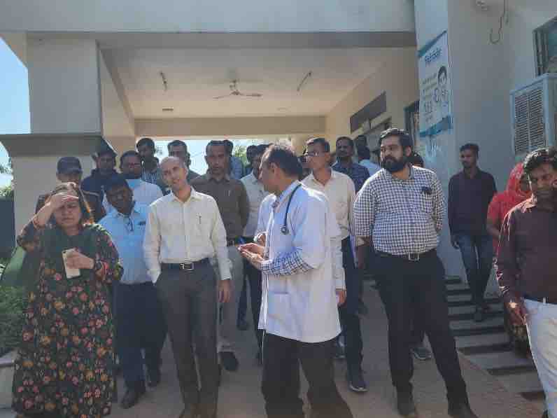 In-charge Secretary Aparna Arora saw the arrangements of YN Hospital ...