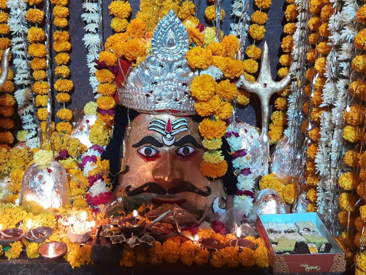 Devotees worshiped after reaching Bhairav temples, Bhandara happened ...