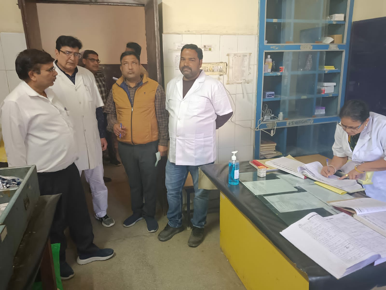 CMHO inspected Government Hospital and Urban PHC, rotting toilets found ...