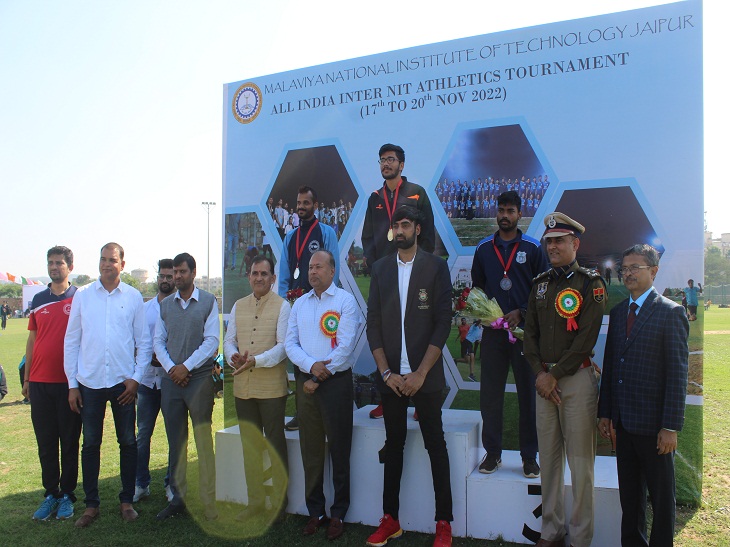 All India Inter NIT Sports Tournament begins at MNIT | 22 एनआइटीज के ...