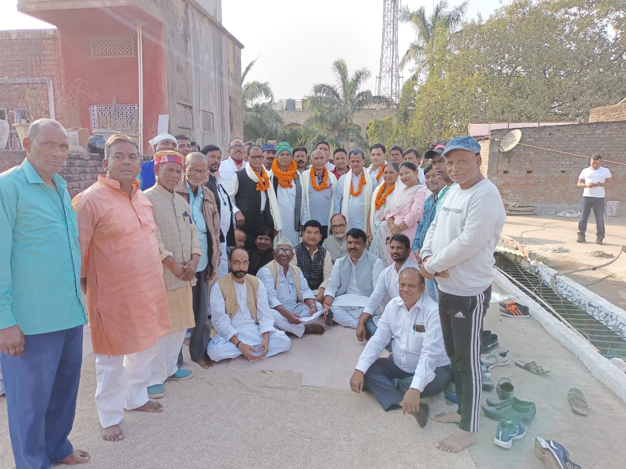 Election of JDU president in six sectors of Gaya city | 6 सेक्टर ...