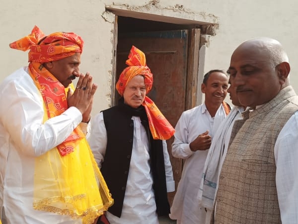 Organized at Devnarayan Temple, a large number of people including ...