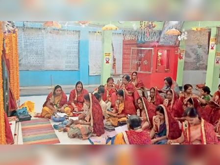 Rani Sati Dadi was attractively decorated and worshiped in Pupri | पूजा ...