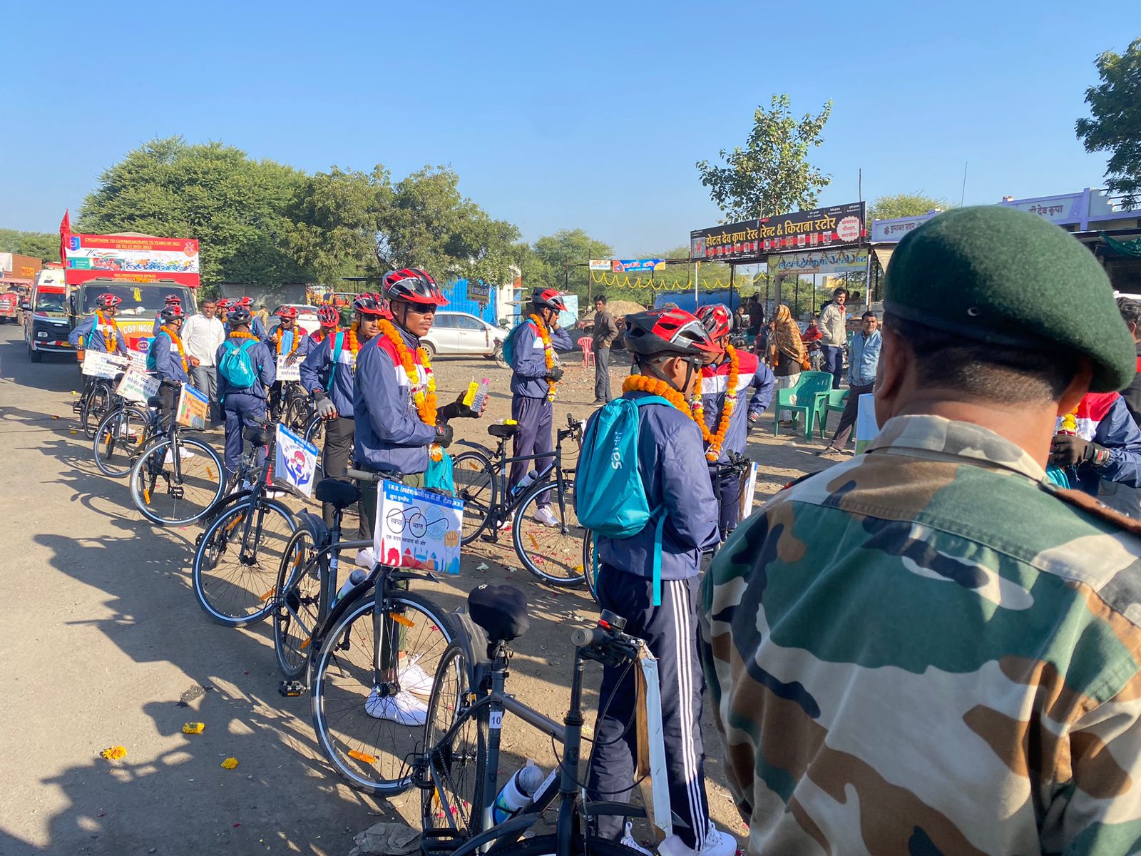 NCC cadets take out rally on 75th Foundation Day of National Cadet ...