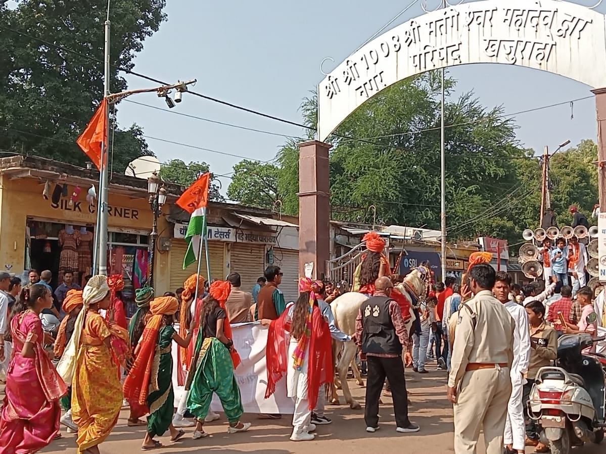 The rally was welcomed at various places, contribution of ABVP and ...