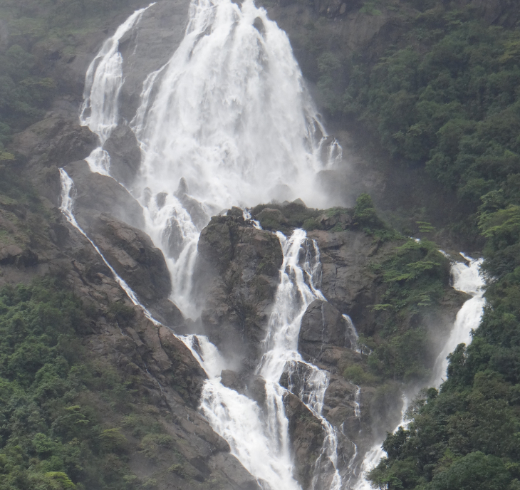 Perennial Falls, looks like milk is flowing from the mountain