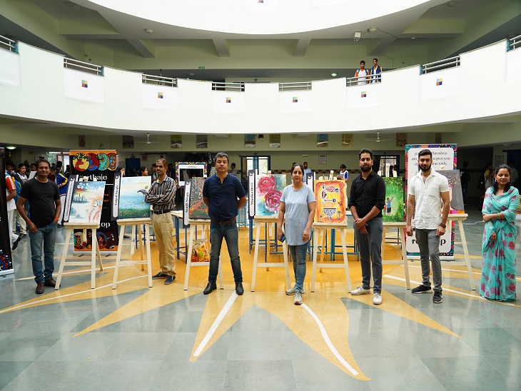 Art-tech startup Rooftop App launches ArtBaje with Schools and Colleges | जयपुर में हुआ अनोखा ...