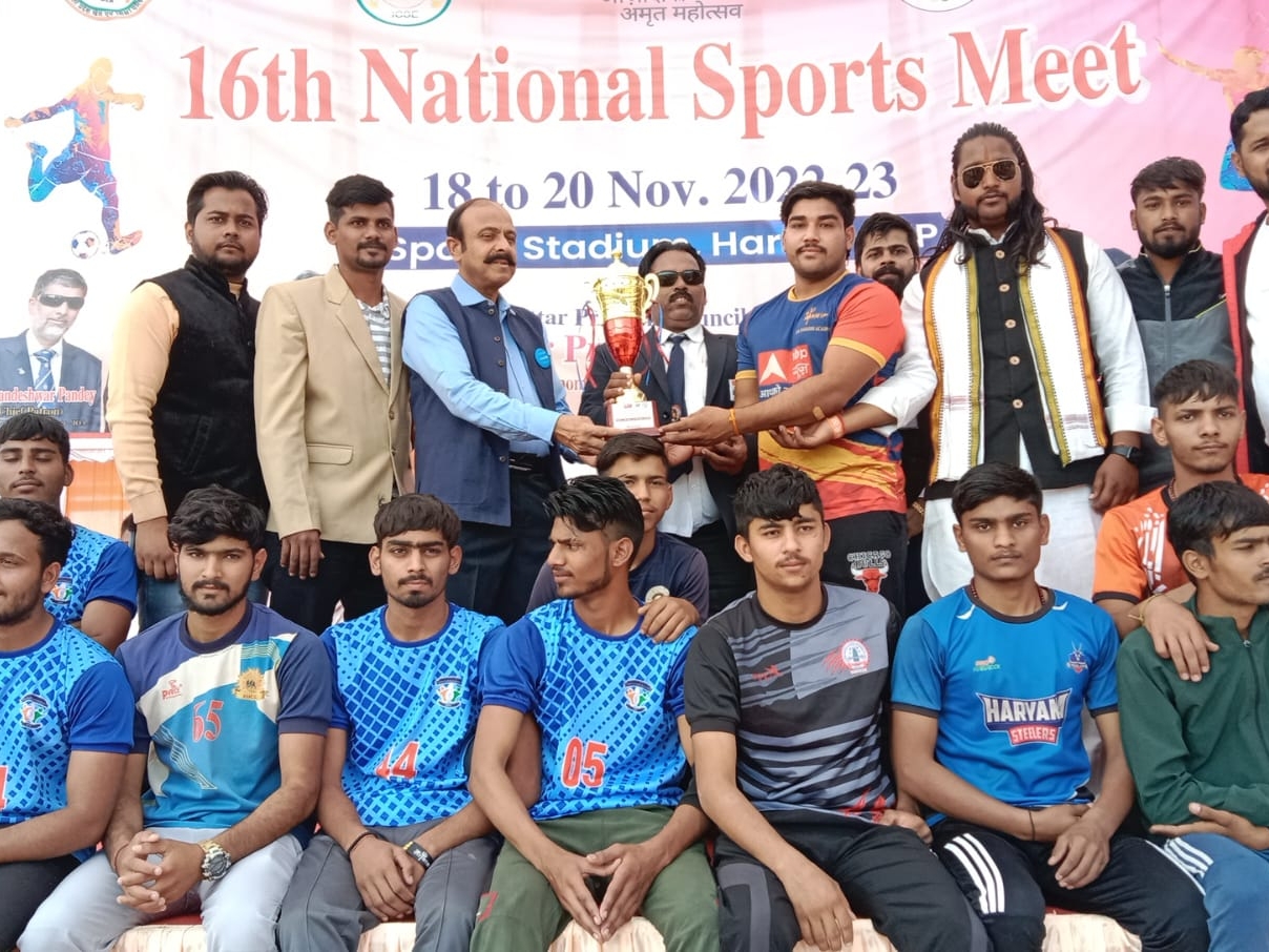 150 players took part in the national sports meet