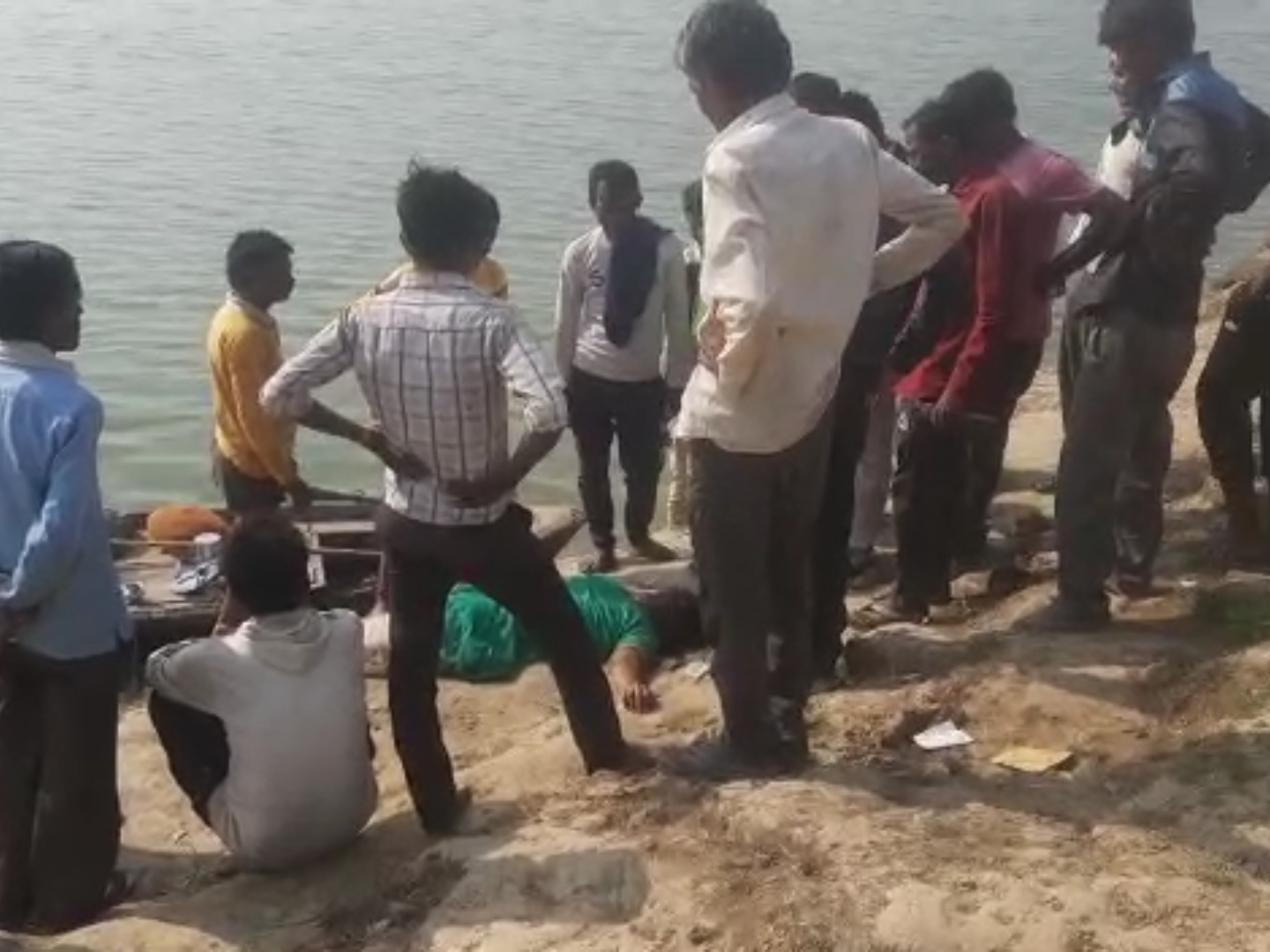 On regaining consciousness, the student told about falling in the river ...