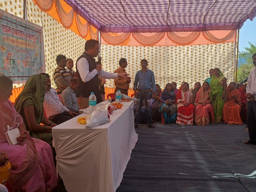 Road and culvert will be built in Hasalpur Panchayat with 15 lakhs ...