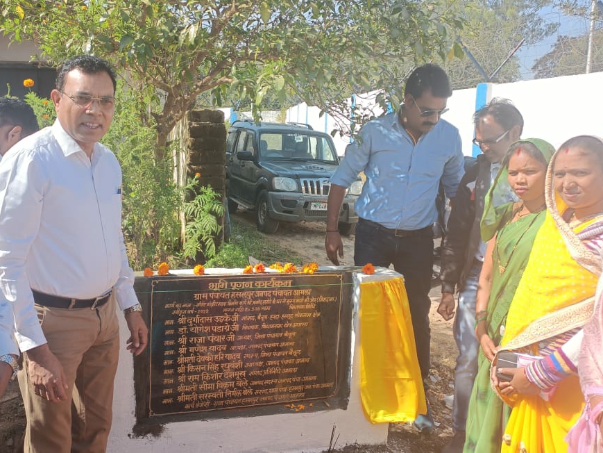 Road and culvert will be built in Hasalpur Panchayat with 15 lakhs ...