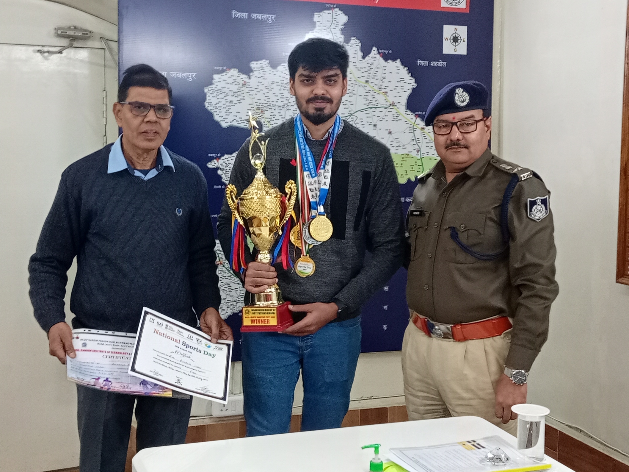 Success achieved in state level inter college competition, will ...