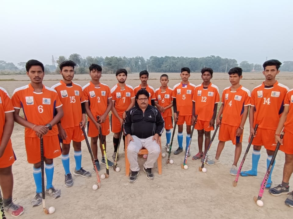 Bihar State Junior Boys Hockey Championship, Siwan's 16-member team ...