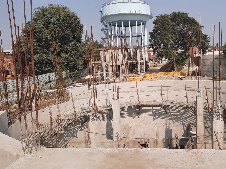 So far only 60 percent work has been completed, construction is being ...