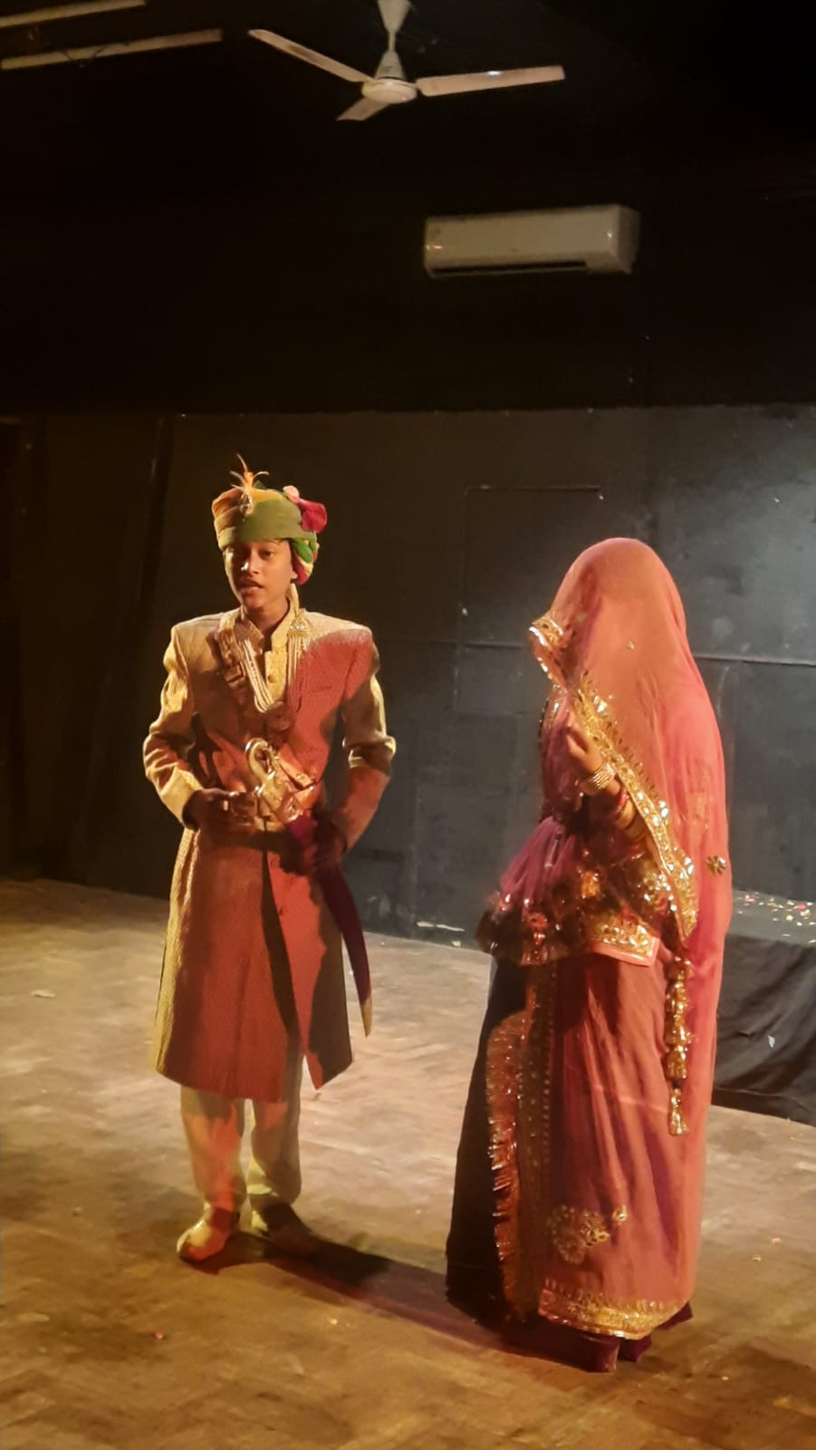 Hadi Rani and unique tree drama gave message, auditorium painted in the ...