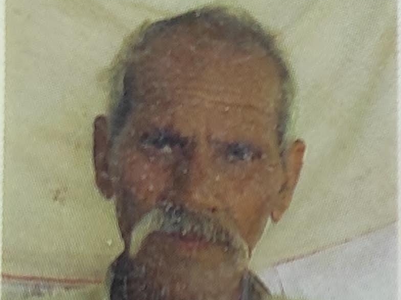 The old man died on the spot in the accident, dozens of villagers took ...