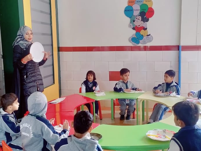 Explained the importance of eating food and keeping the table clean ...