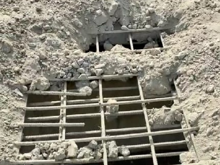 The bridge on the Kothari river was being built in 13 crores, ordered ...