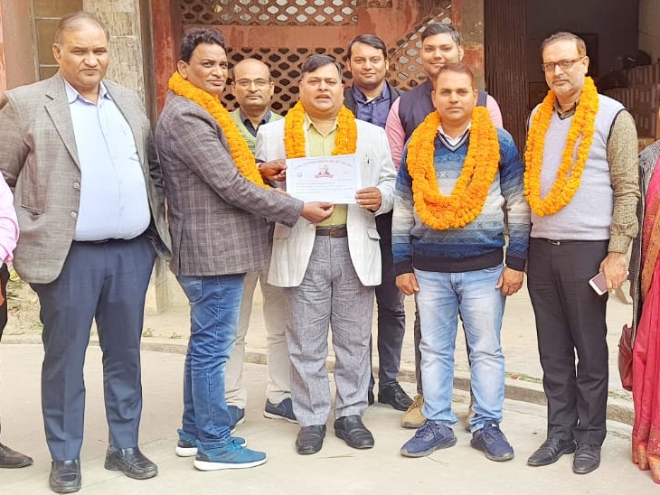 Dr. Arvind Srivastava was made the president and Dr. Anjani Pathak the ...