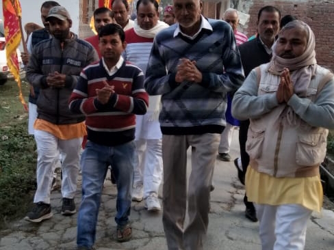 Grand procession from Mathiya Wale temple, collective recitation of ...