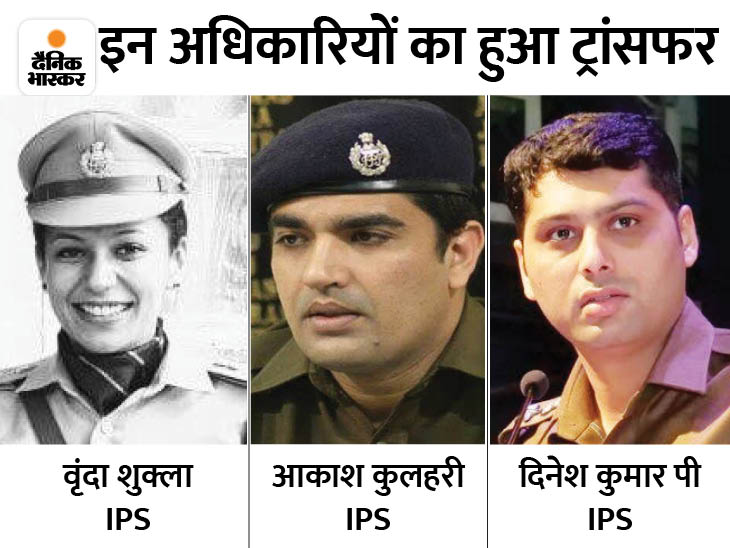 In Uttar pradesh Transfer of 6 IPS officers Akash Kulhari Joint CP Prayagraj, Atul Sharma became ...