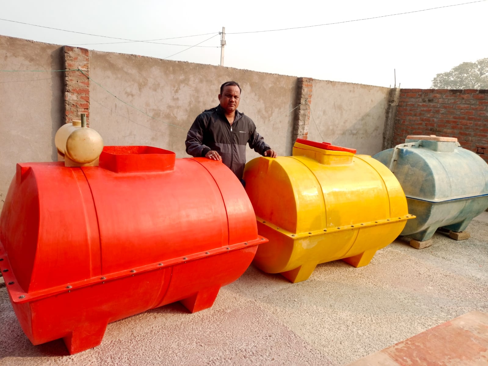 Will get guarantee up to 35 years, the tank will be completely ...