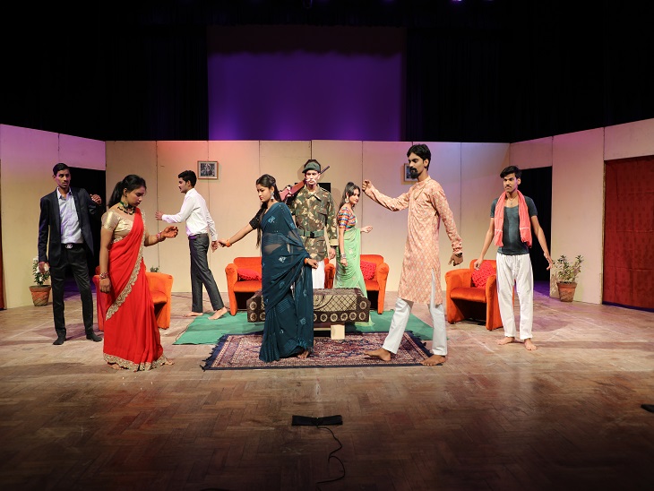 The play 'Gauri Singar Karai Dholo Pani Bhare' took a dig at the ...