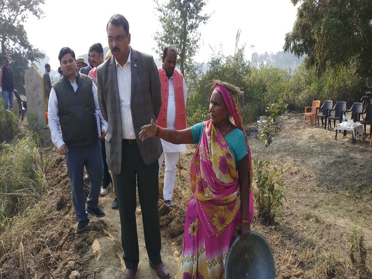 Azamgarh DM inspected Gorakhpur Link Expressway | आजमगढ़ DM ने किया ...