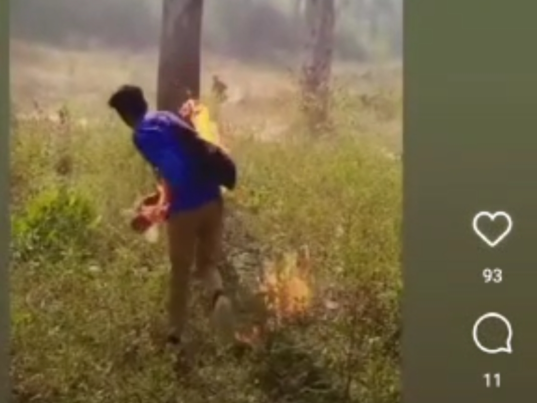 Stunt was doing bunk from school, video going viral on social media ...