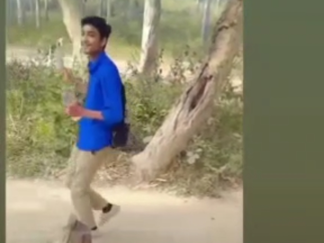 Stunt was doing bunk from school, video going viral on social media ...