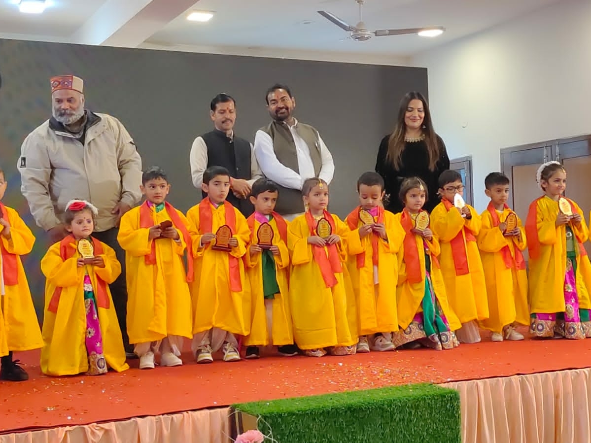 Annual function at Genius Global School, Solan; 275 children took part ...