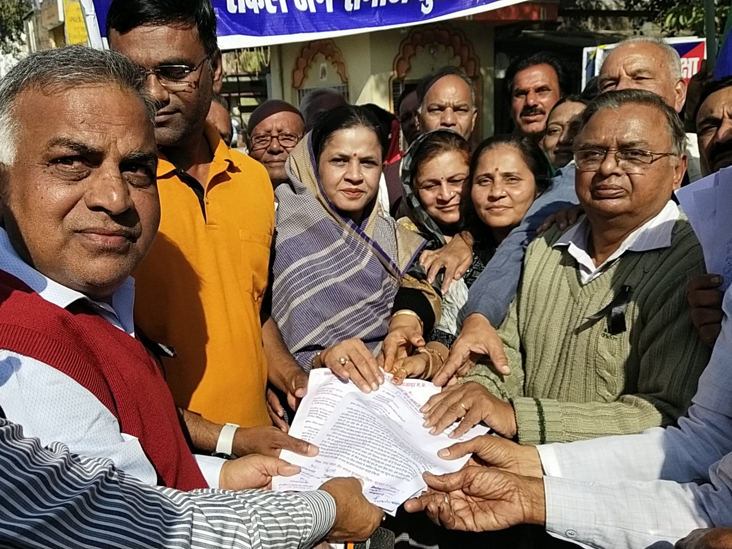 Angered by the declaration of Shri Sammed Shikhar as a tourist ...