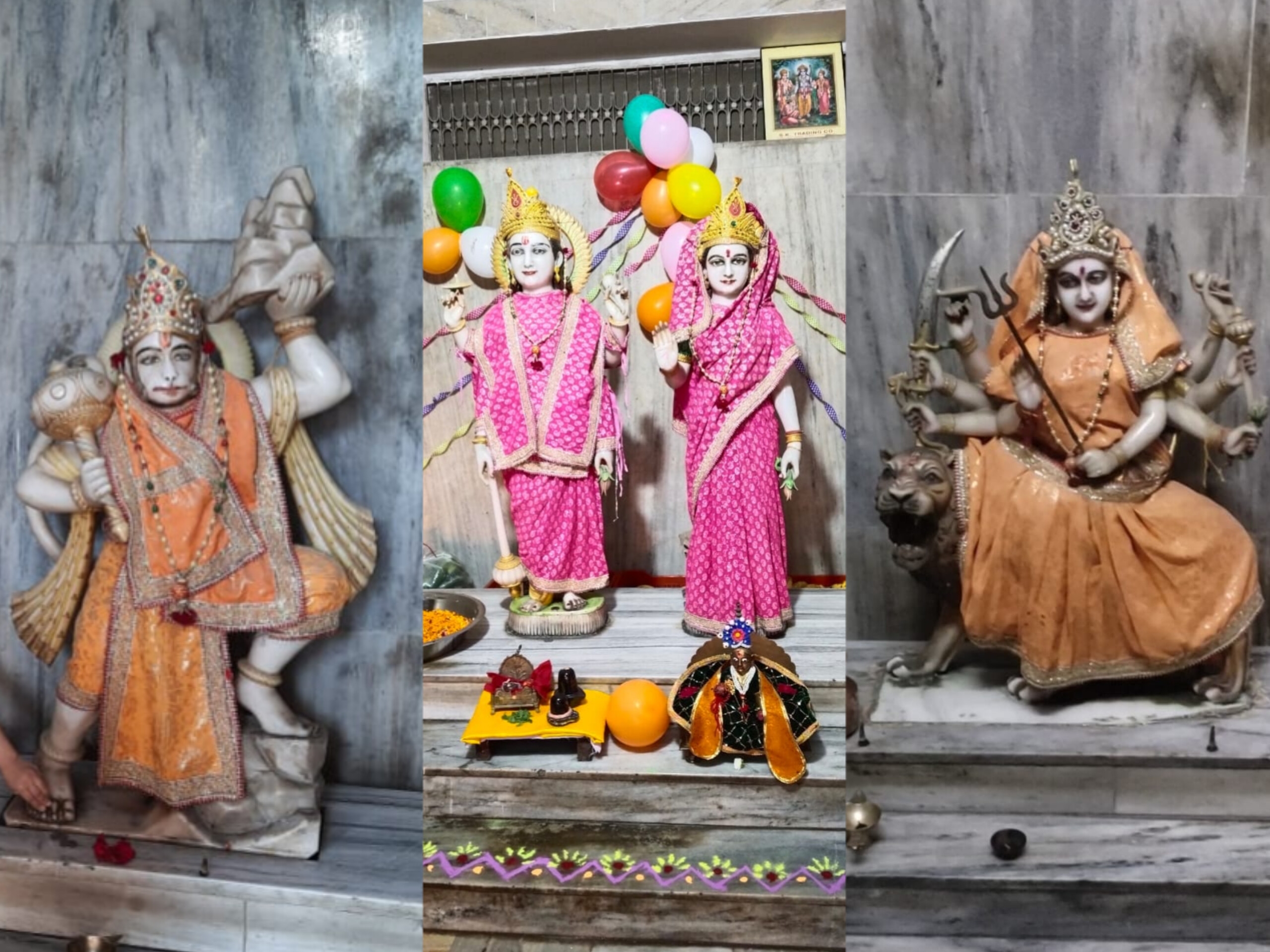 When the people of the society went to worship, the idols were found ...
