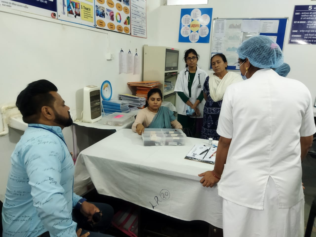 Health department team inspected community health center | 'लक्ष्य ...