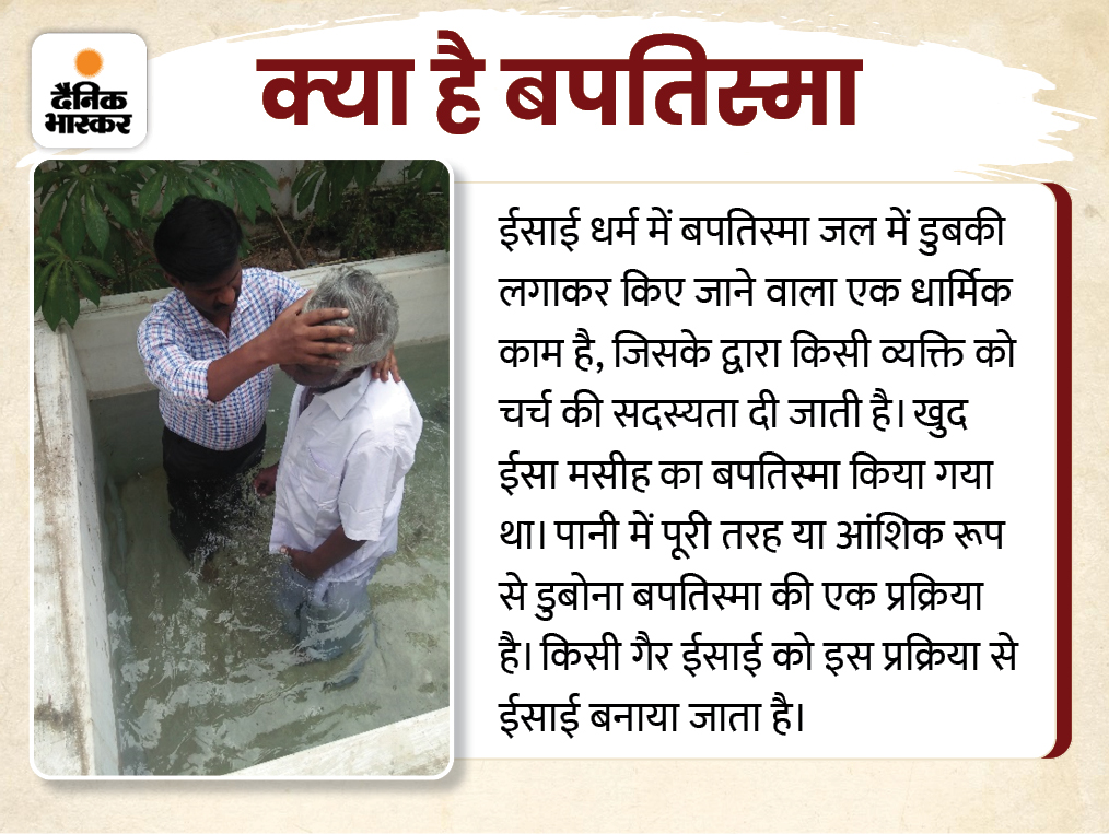 Madhya Pradesh Hindu Christian Conversion (Baptism) Story | Damoh News ...