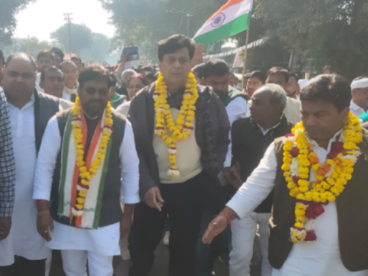 Brijlal Khabri spoke; Padyatra of resolution to protect the country's ...