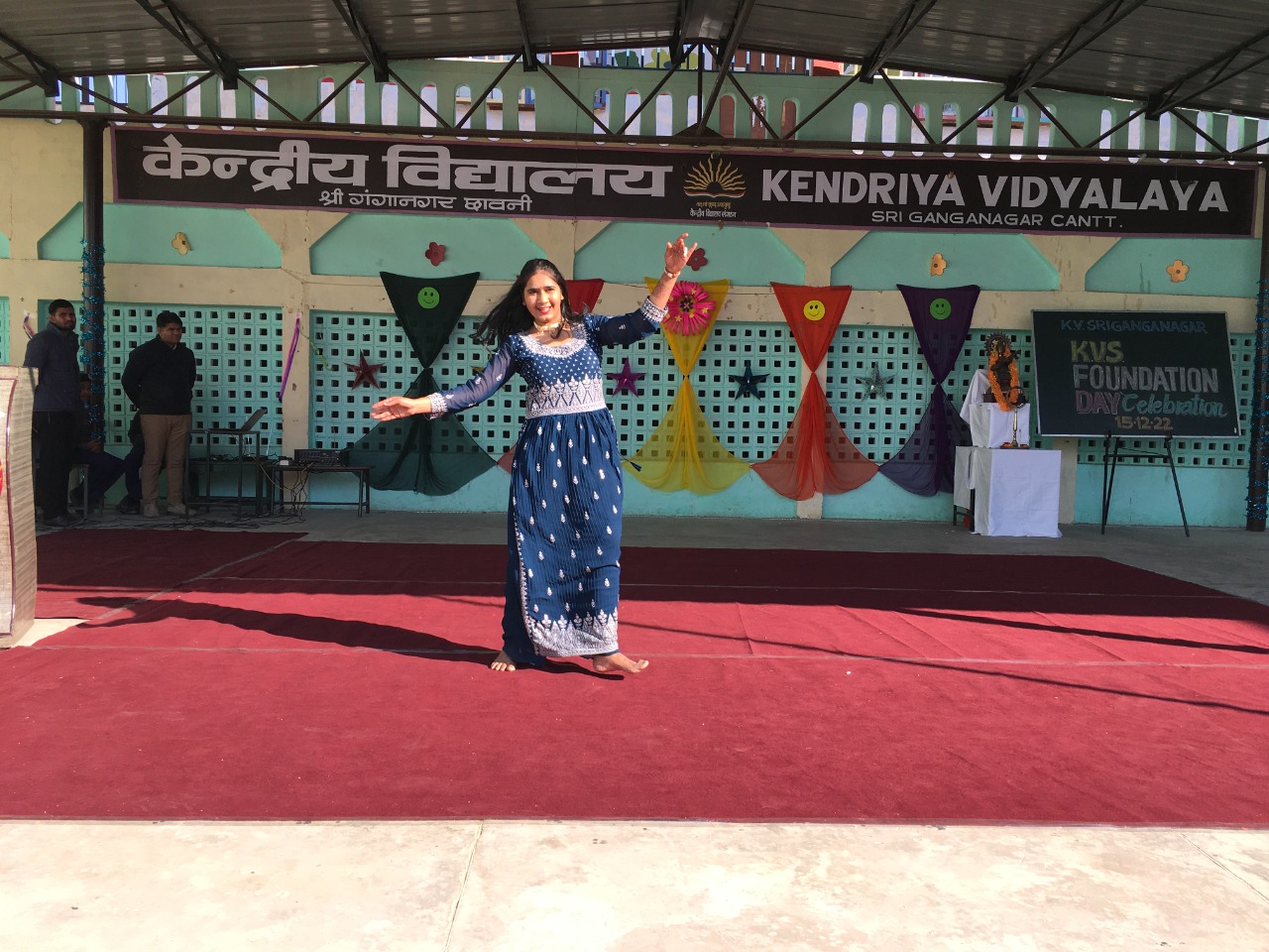 Students of Bengal, Punjab and Rajasthan danced on the foundation day ...