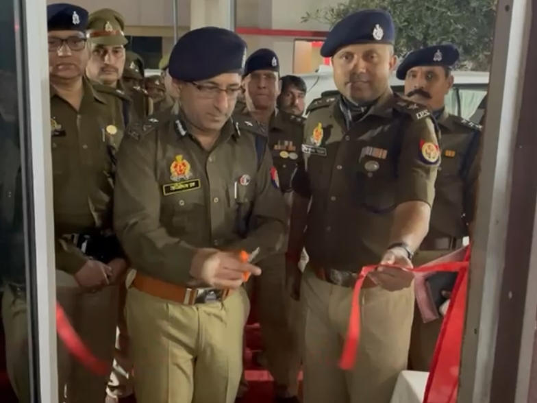 Inaugurated the cyber cell after inspecting the police station, looked ...