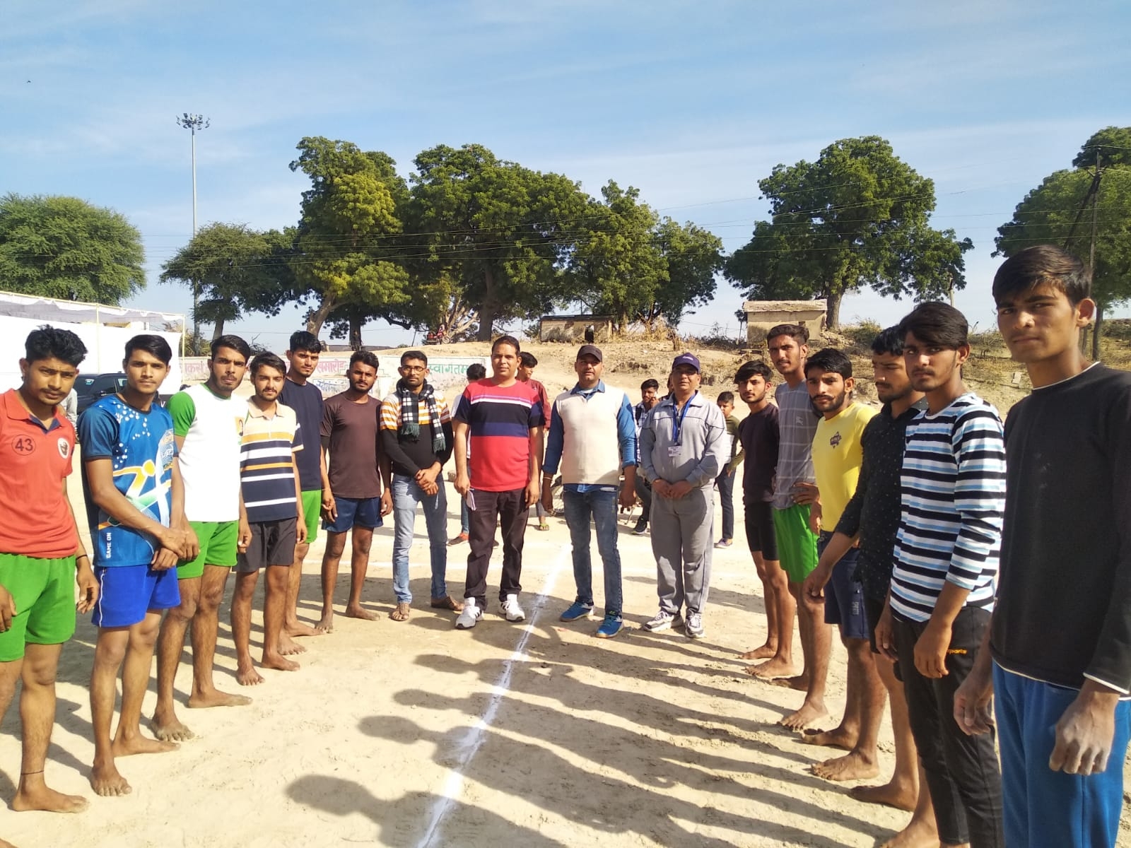 Chaksu College's team was the winner in Kabaddi | खेल सप्ताह का हुआ ...