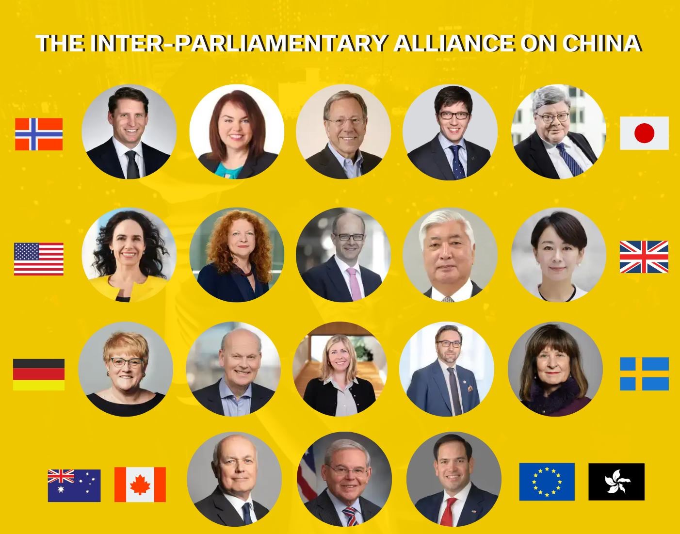 MPs and MLAs of 15 countries protest, demand to stop trade with Chinese ...
