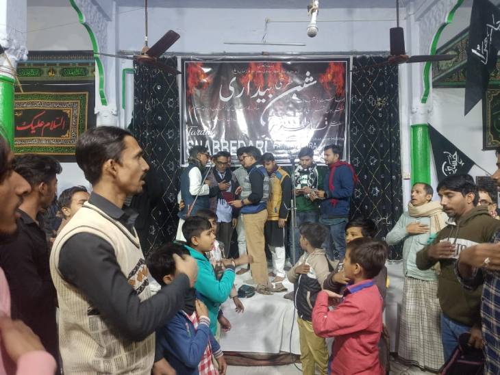 Muslims in Varanasi spend the whole night in the words of Janabe Fatima ...